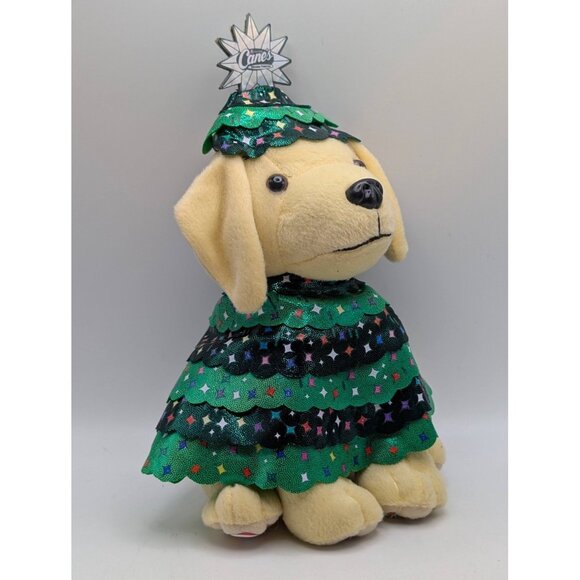 Raising Cane’s | Toys | Raising Canes Rockefeller Tree Cane Plush Puppy ...